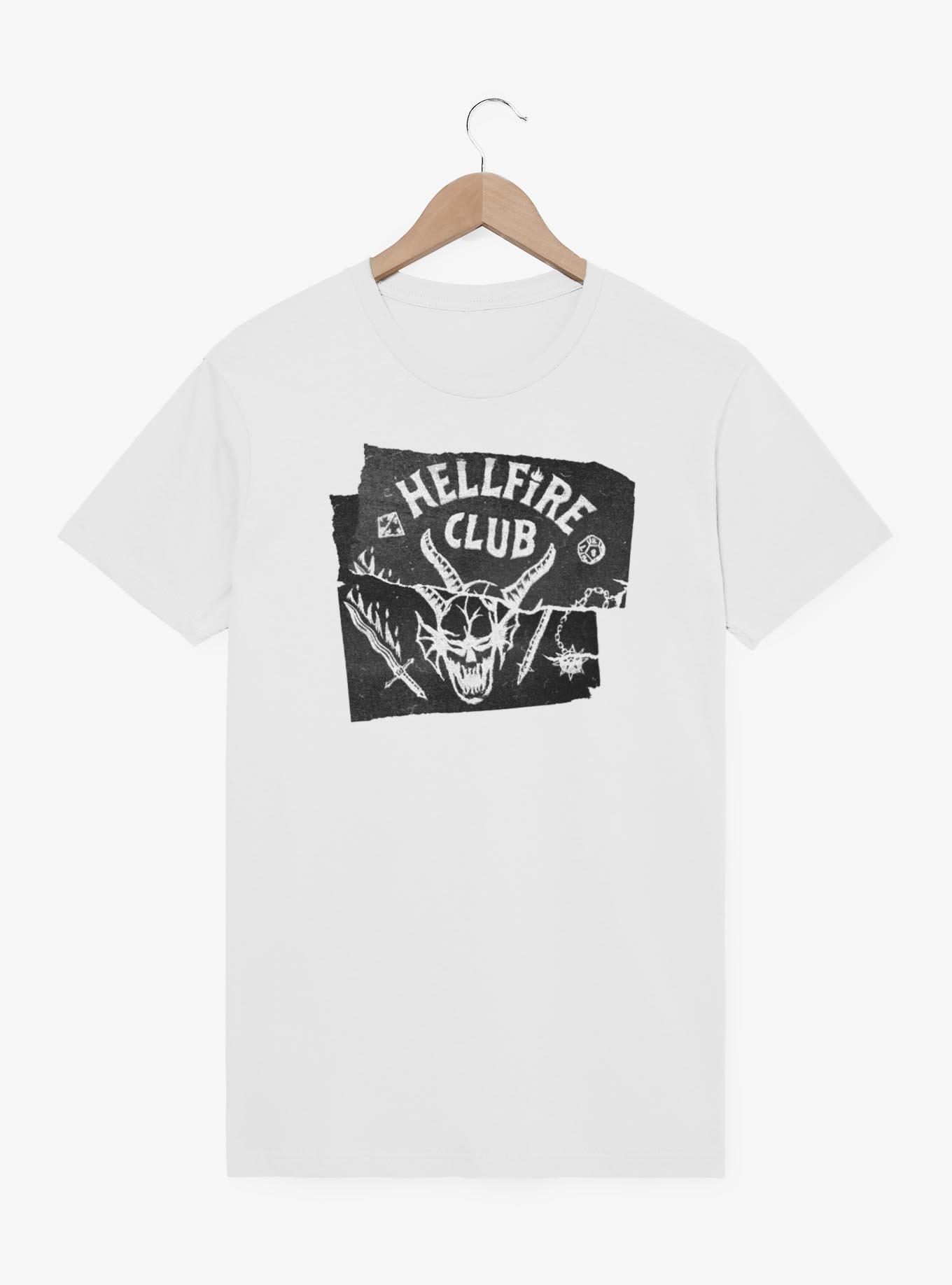Stranger Things Hellfire Club Torn Sheet T-Shirt - WHITE | BoxLunch