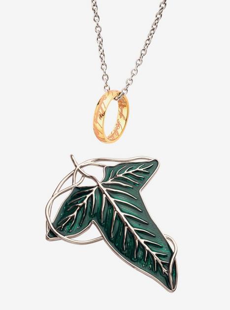 The Lord of the Rings Necklace and Frodo's Brooch Set | Hot Topic