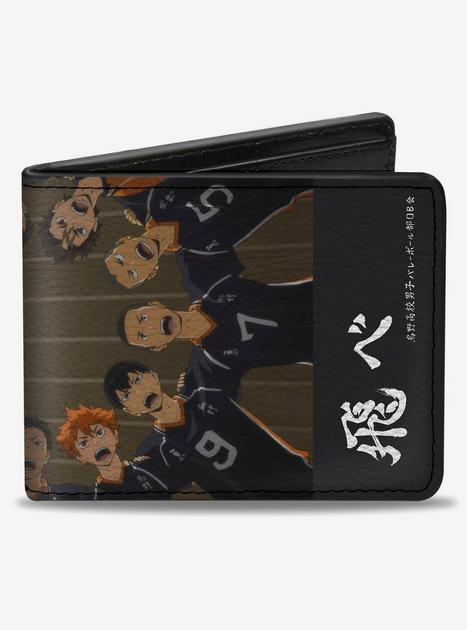Haikyu!! Karasuno High Huddle Player Pose Bifold Wallet | Hot Topic