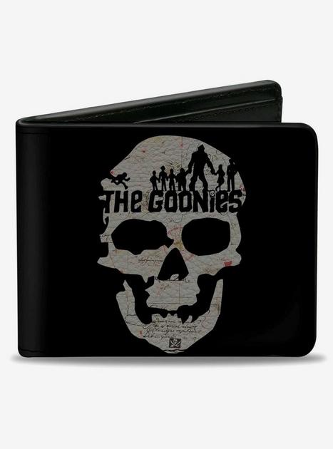 The Goonies One Eye Willy Skull Map Bifold Wallet | BoxLunch
