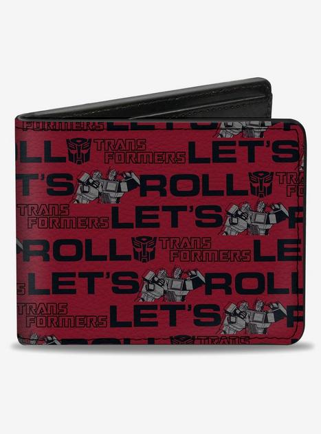 Transformers Optimus Prime and Bumblebee Let Roll Bifold Wallet | BoxLunch