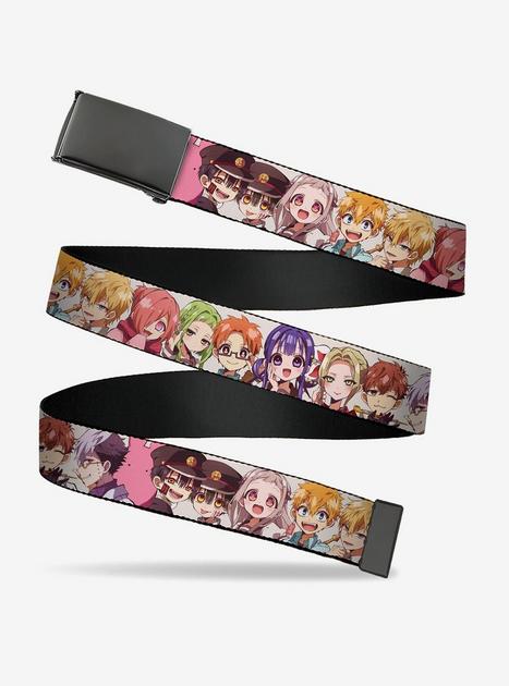 After School Hanako-Kun Thirteen Character Poses Clamp Buckle Belt ...