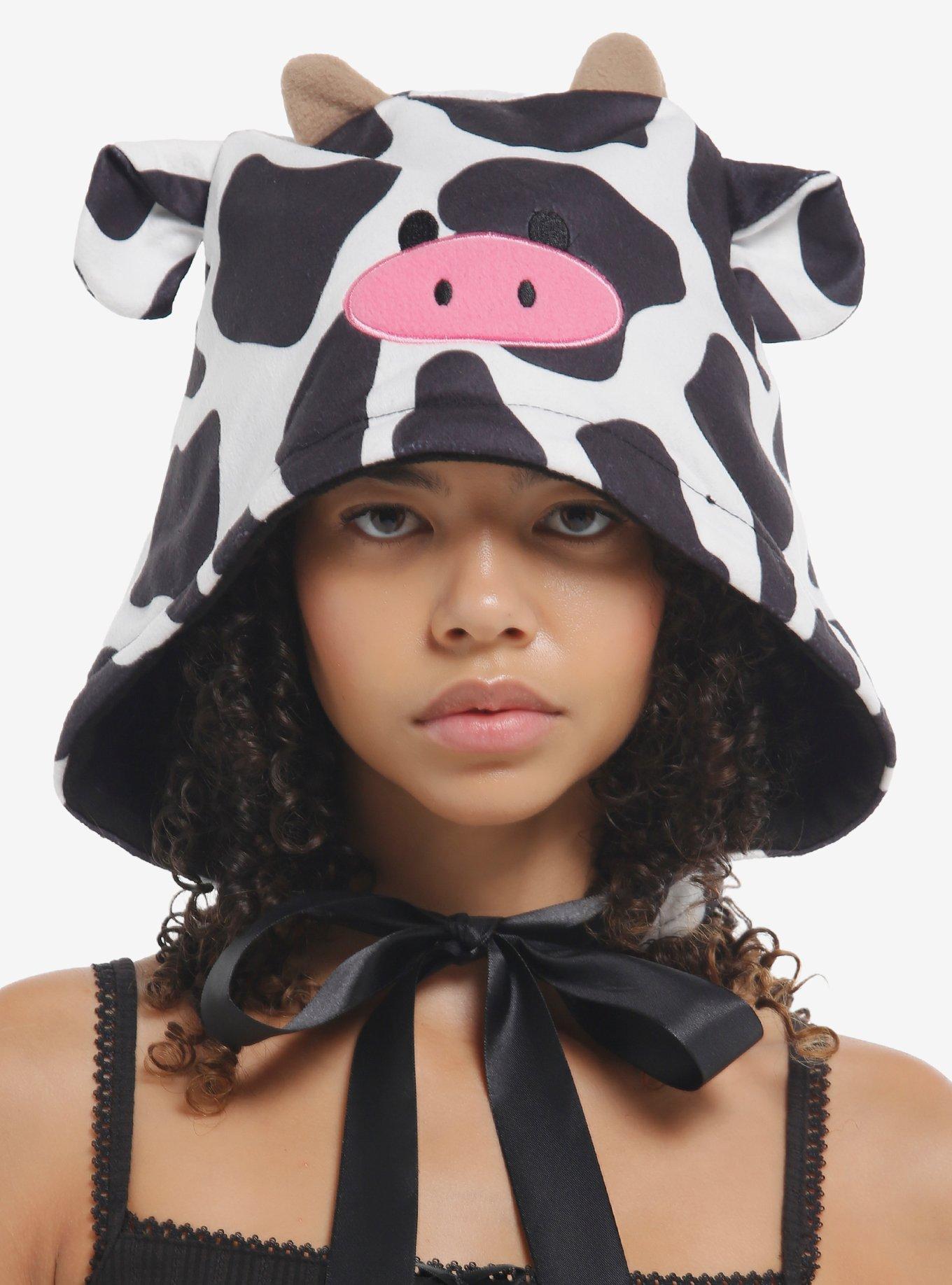 Cow 3D Ear Hood | Hot Topic