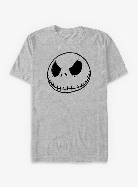 Disney The Nightmare Before Christmas Jack Smirk - Sport Gray - GREY ...