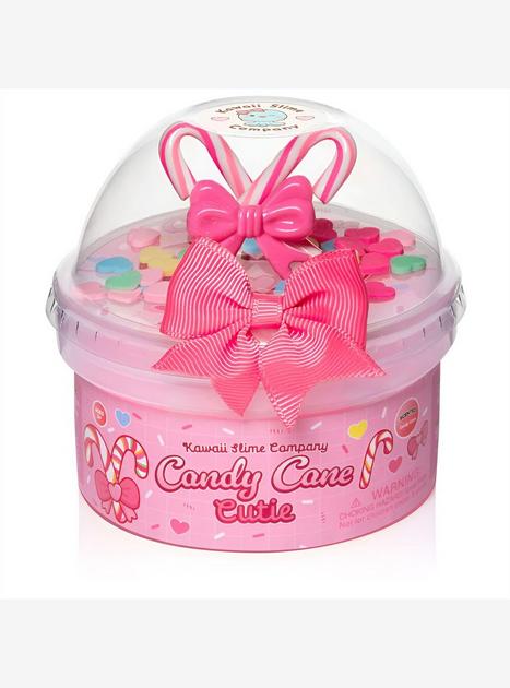 Kawaii Slime Company Candy Cane Cutie Slime | Hot Topic