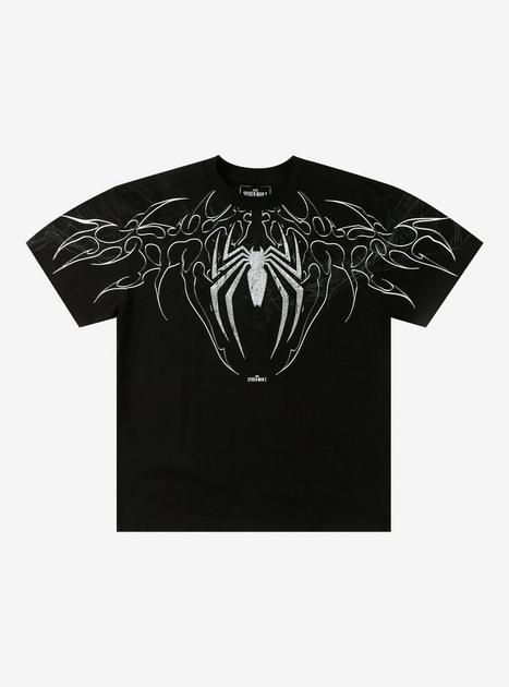 CVLA X Marvel Spider-Man 2 Venom Spider Symbol T-Shirt | Hot Topic