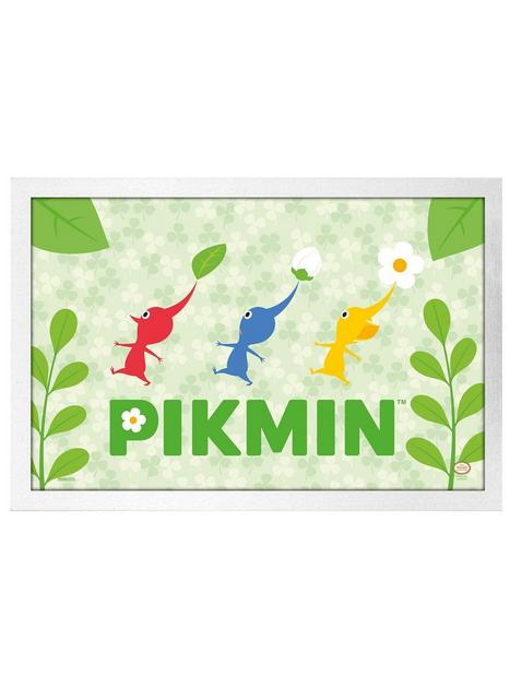 Pikmin Side Run Trio Framed Poster | Hot Topic