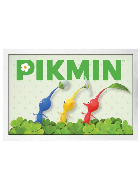 Pikmin Run Through Framed Poster | Hot Topic