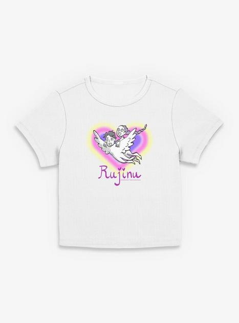 KPop Demon Hunters Rumi and Jinu Rujinu Heart Womens Baby T-Shirt ...