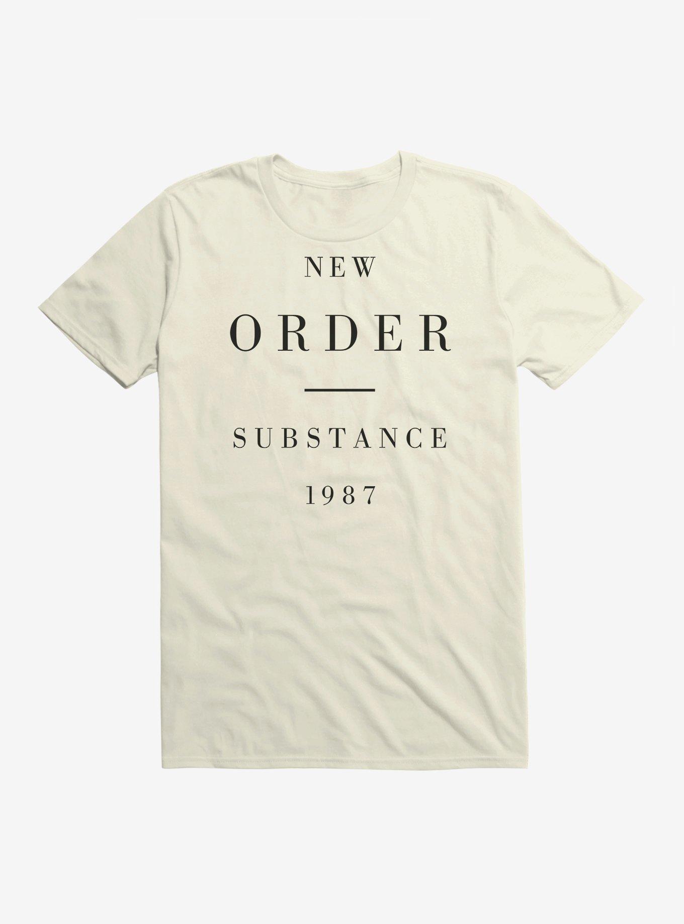 New Order Substance 1987 T-Shirt - BEIGETAN | Hot Topic