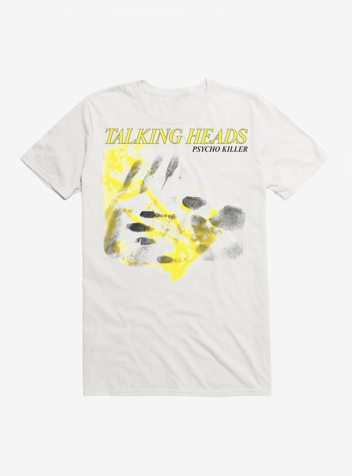Talking Heads Psycho Killer Hand Prints T-Shirt - WHITE | Hot Topic