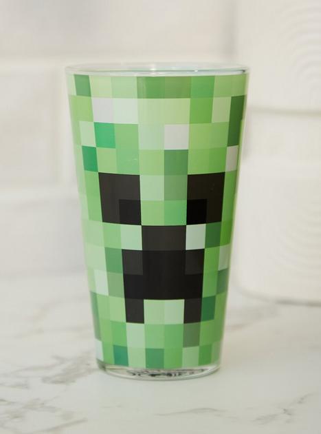 Minecraft Creeper Drinking Glass | BoxLunch