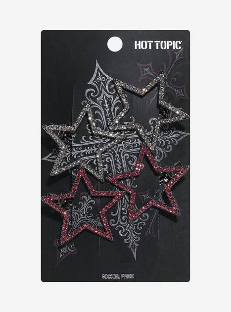 Bling Star Hair Clip Set | Hot Topic