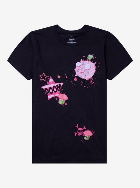 Invader Zim GIR Pig & Cupcake T-Shirt | Hot Topic
