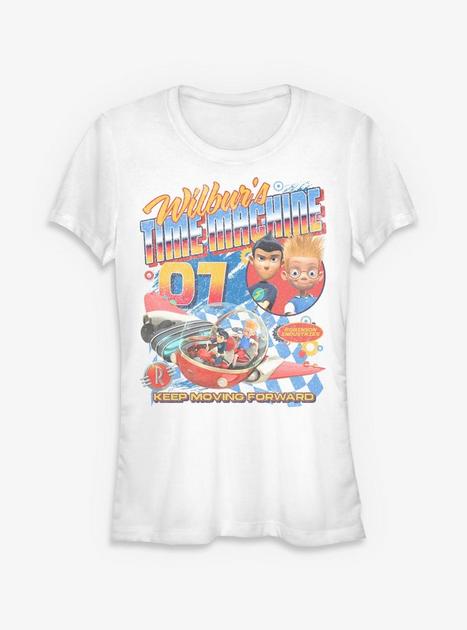 Disney Bolt Wilbur's Time Machine Girls T-Shirt - WHITE | Hot Topic