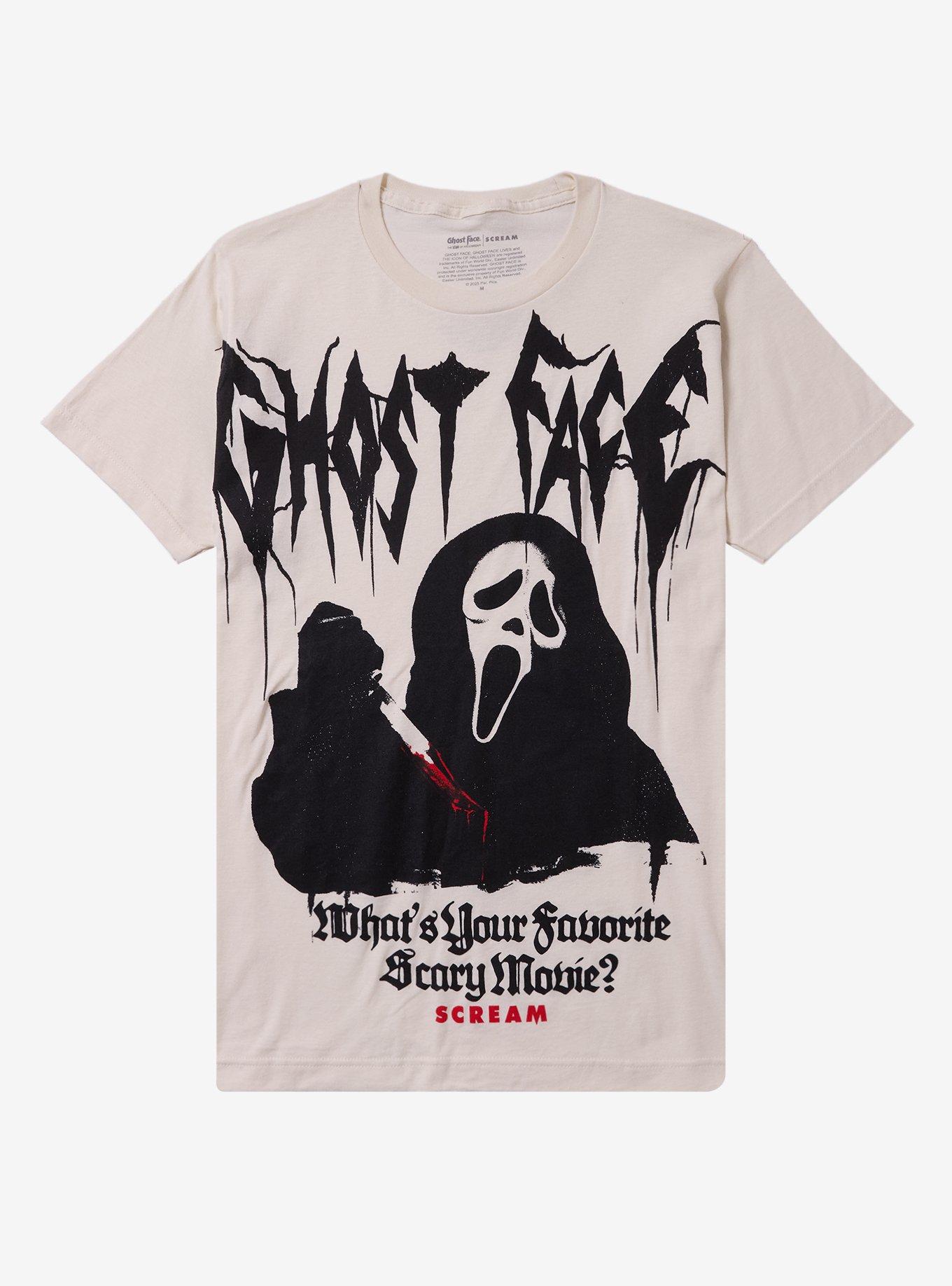 Ghost Face Favorite Scary Movie T-Shirt | Hot Topic