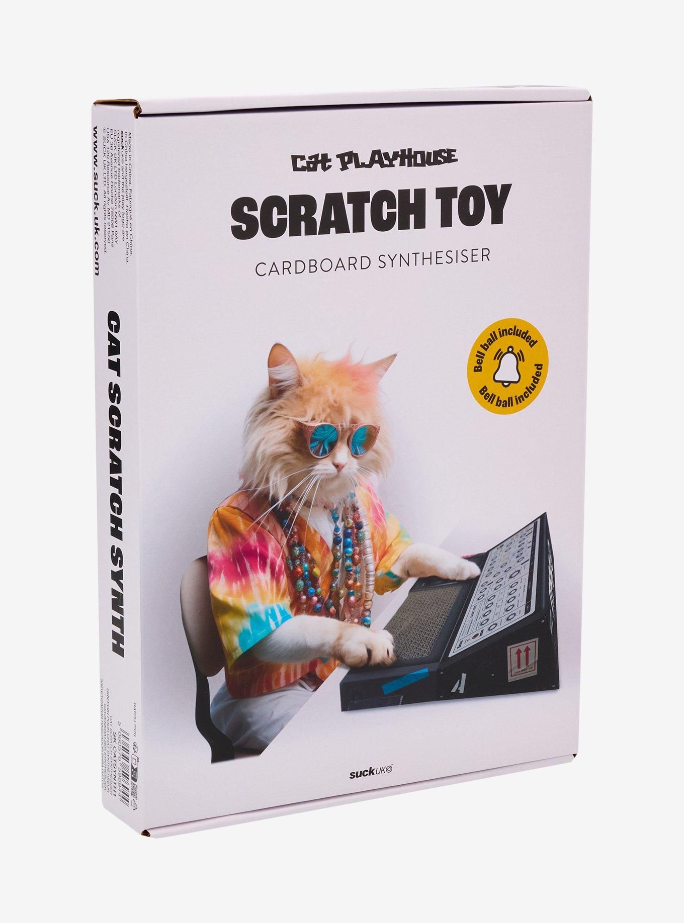 Cat Playhouse Cardboard Synthesizer Cat Scratcher | Hot Topic