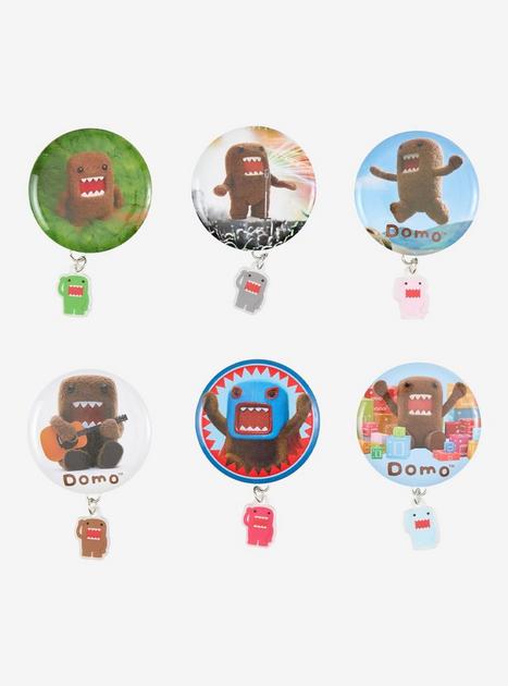 Domo Charm Blind Bag Button | Hot Topic