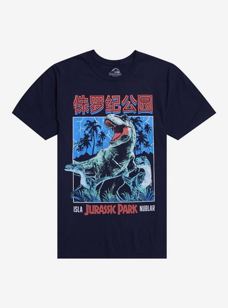 Jurassic Park Lightning Dinosaurs T-Shirt | Hot Topic