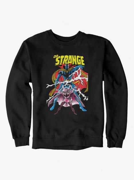Marvel Retro Dr. Strange Comic Cover Sweatshirt Hot Topic Exclusive ...