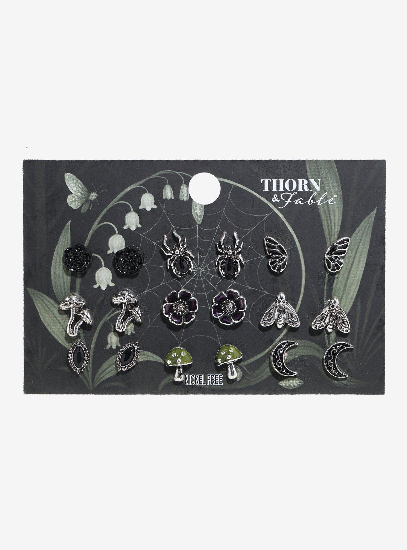 Thorn & Fable Forest Witch Stud Earring Set | Hot Topic