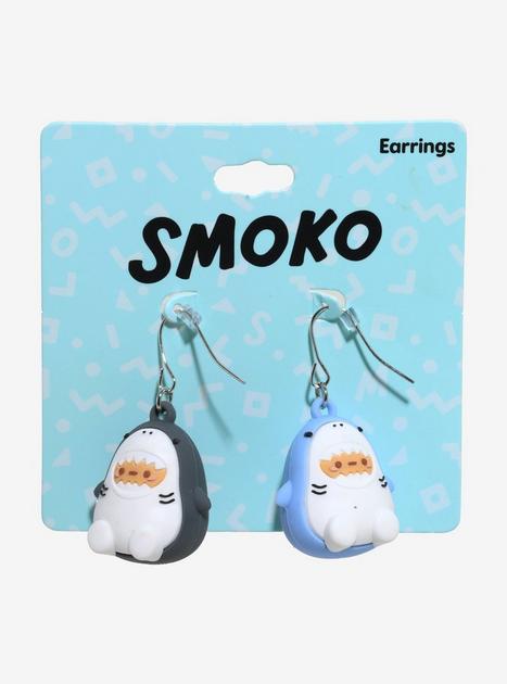 Smoko Tayto Potato Shark Mismatch Earring Set | Hot Topic