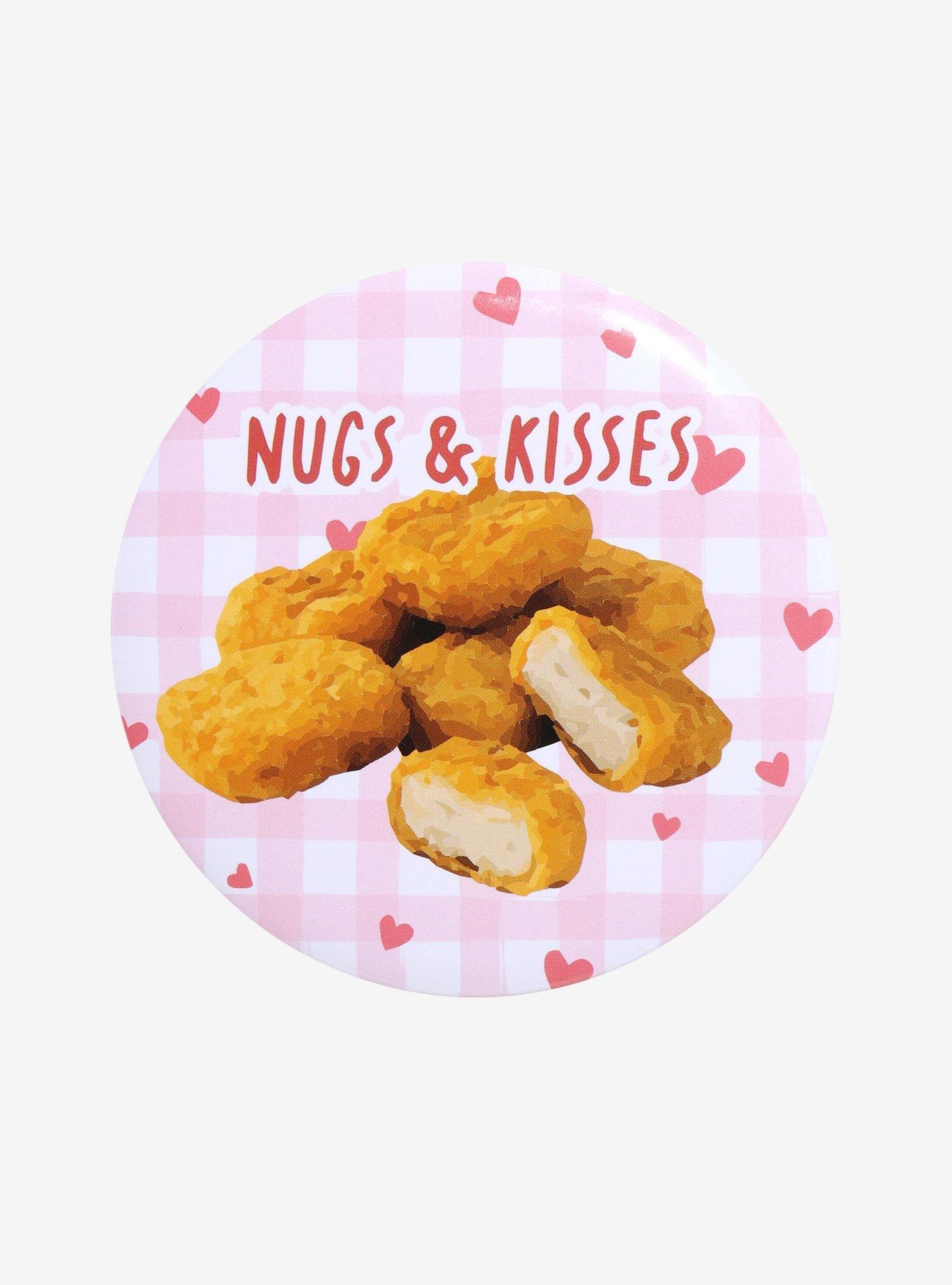 Nugs & Kisses 3 Inch Button | Hot Topic