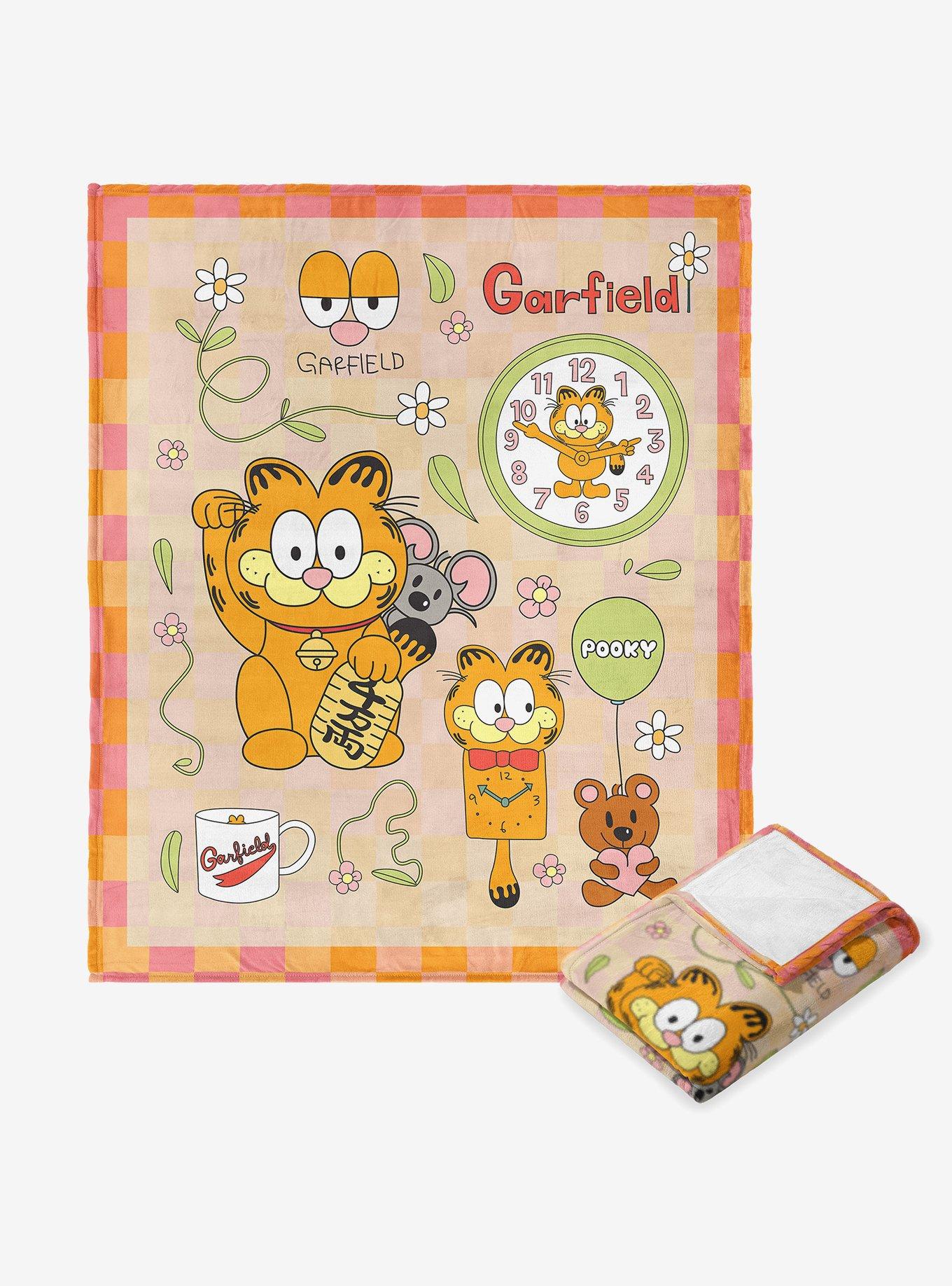 Garfield What Time Is It Silk Touch Throw Blanket | Hot Topic