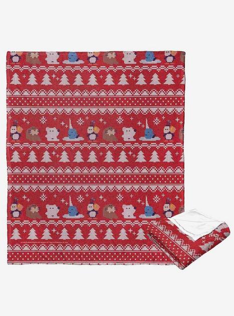 Elf Cozy Arctic Friends Silk Touch Throw Blanket | Hot Topic