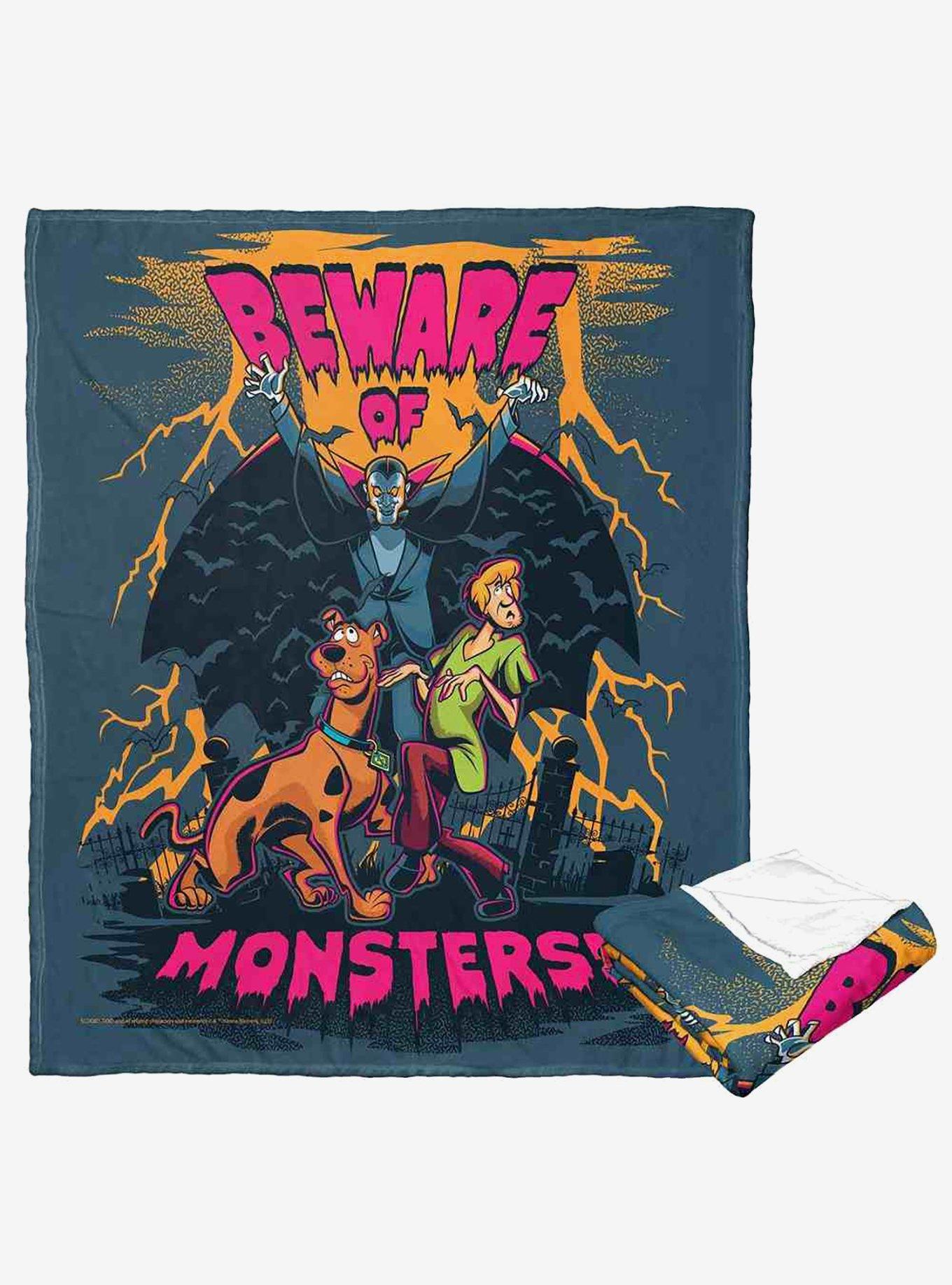 Scooby-Doo! Beware Of Monsters Silk Touch Throw Blanket | Hot Topic