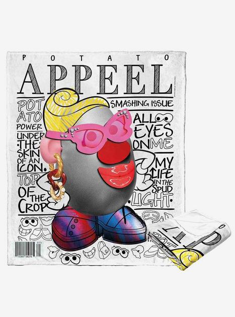 Mr. Potato Head Potato Appeal Magazine Silk Touch Throw Blanket | Hot Topic