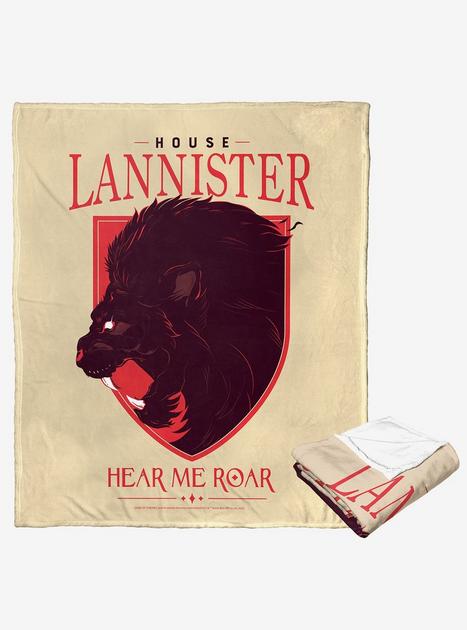 Game Of Thrones House Lannister Silk Touch Throw Blanket | Hot Topic