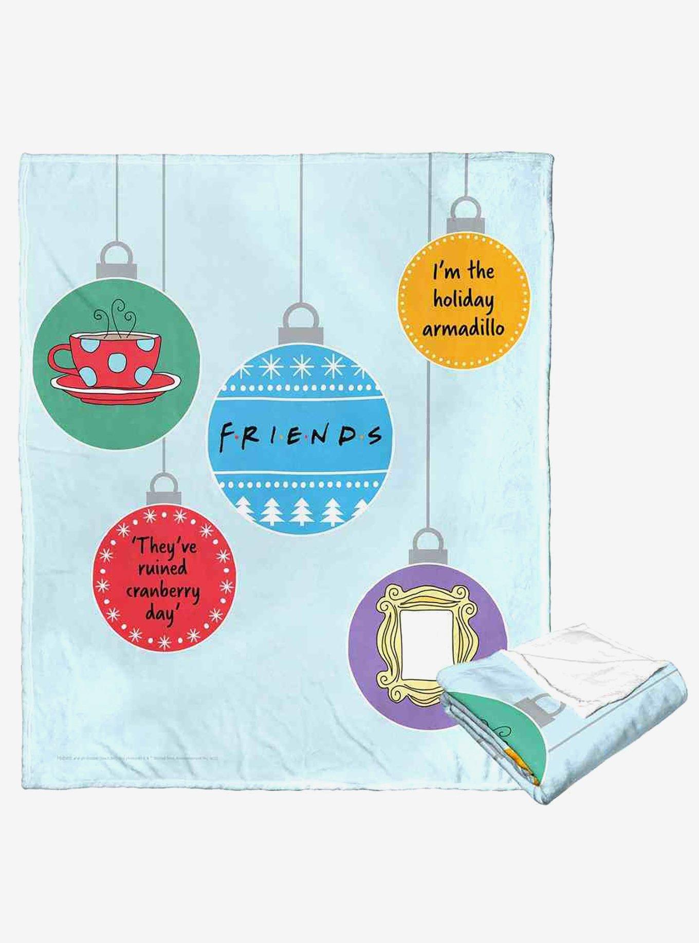 Friends Quippy Ornaments Silk Touch Throw Blanket | Hot Topic