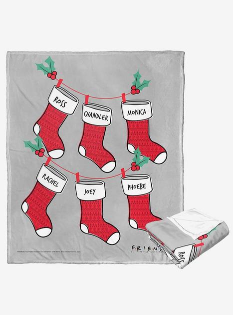 Friends Friends Stockings Silk Touch Throw Blanket | Hot Topic