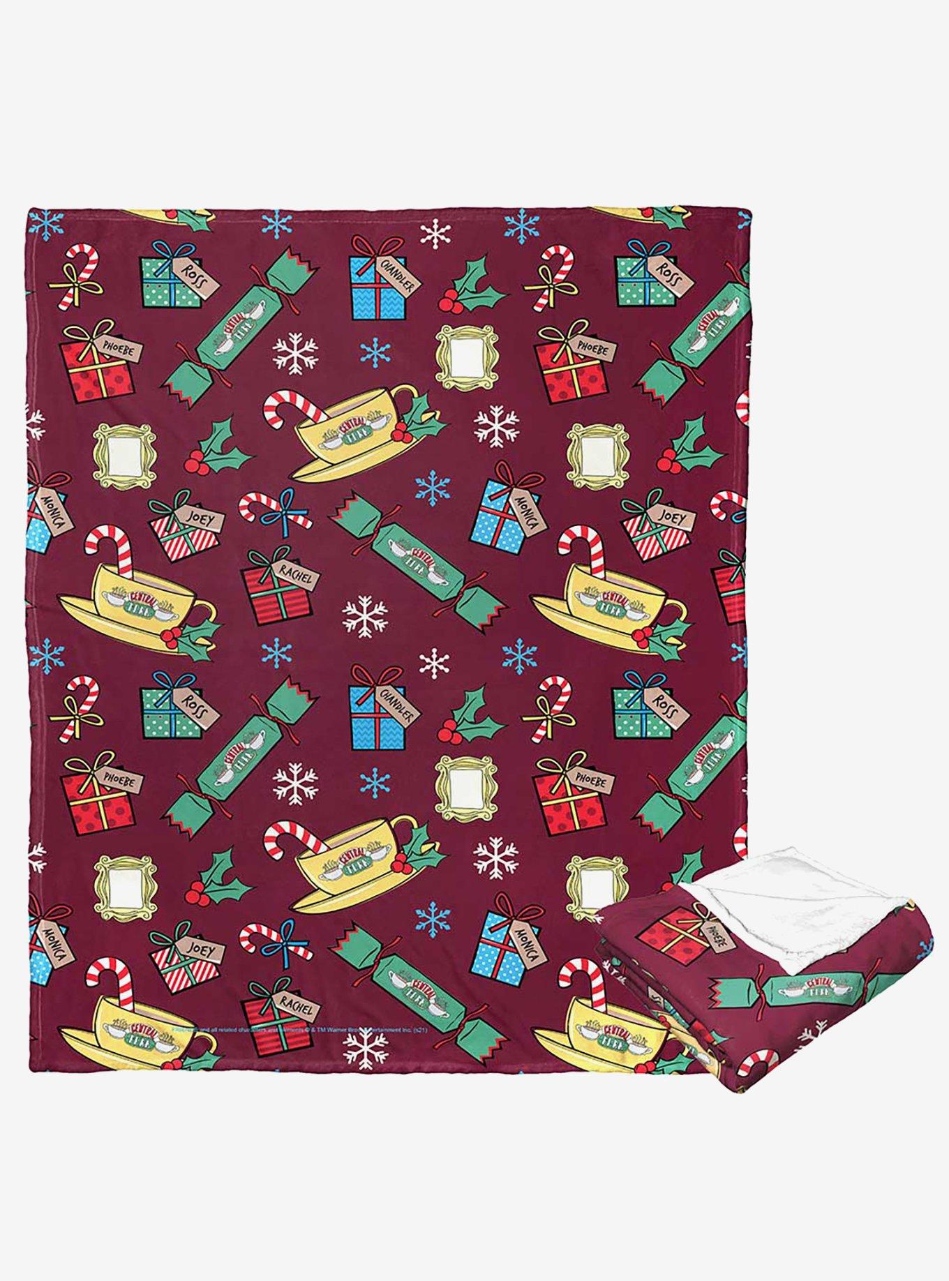 Friends Christmas Pattern Silk Touch Throw Blanket | Hot Topic