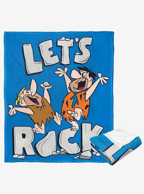 The Flintstones Lets Rock Silk Touch Throw Blanket | Hot Topic