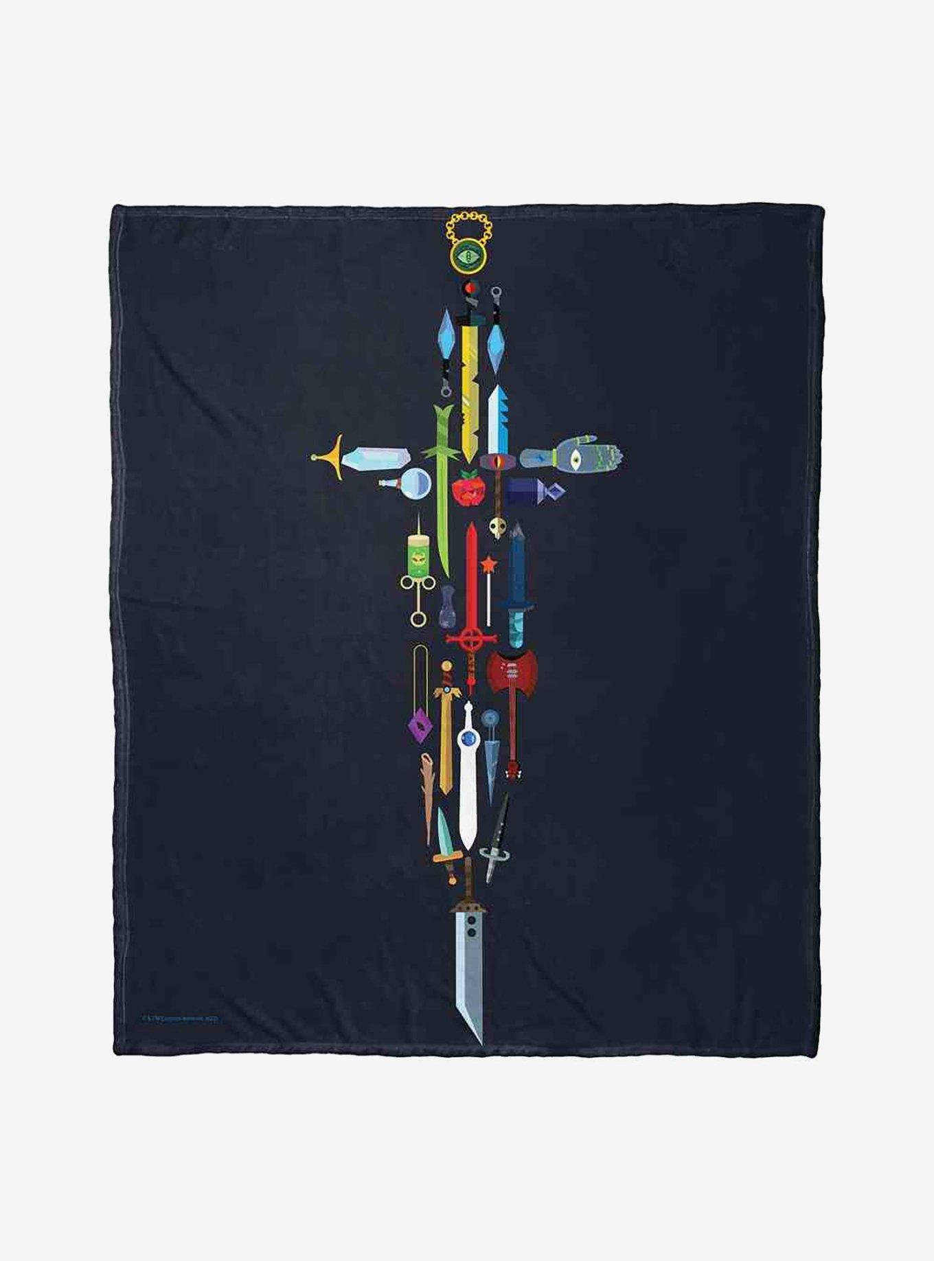 Adventure Time Magical Items Silk Touch Throw Blanket | Hot Topic