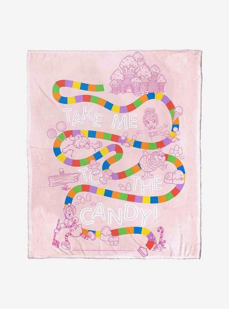 Candyland Take Me To The Candy Silk Touch Throw Blanket | Hot Topic