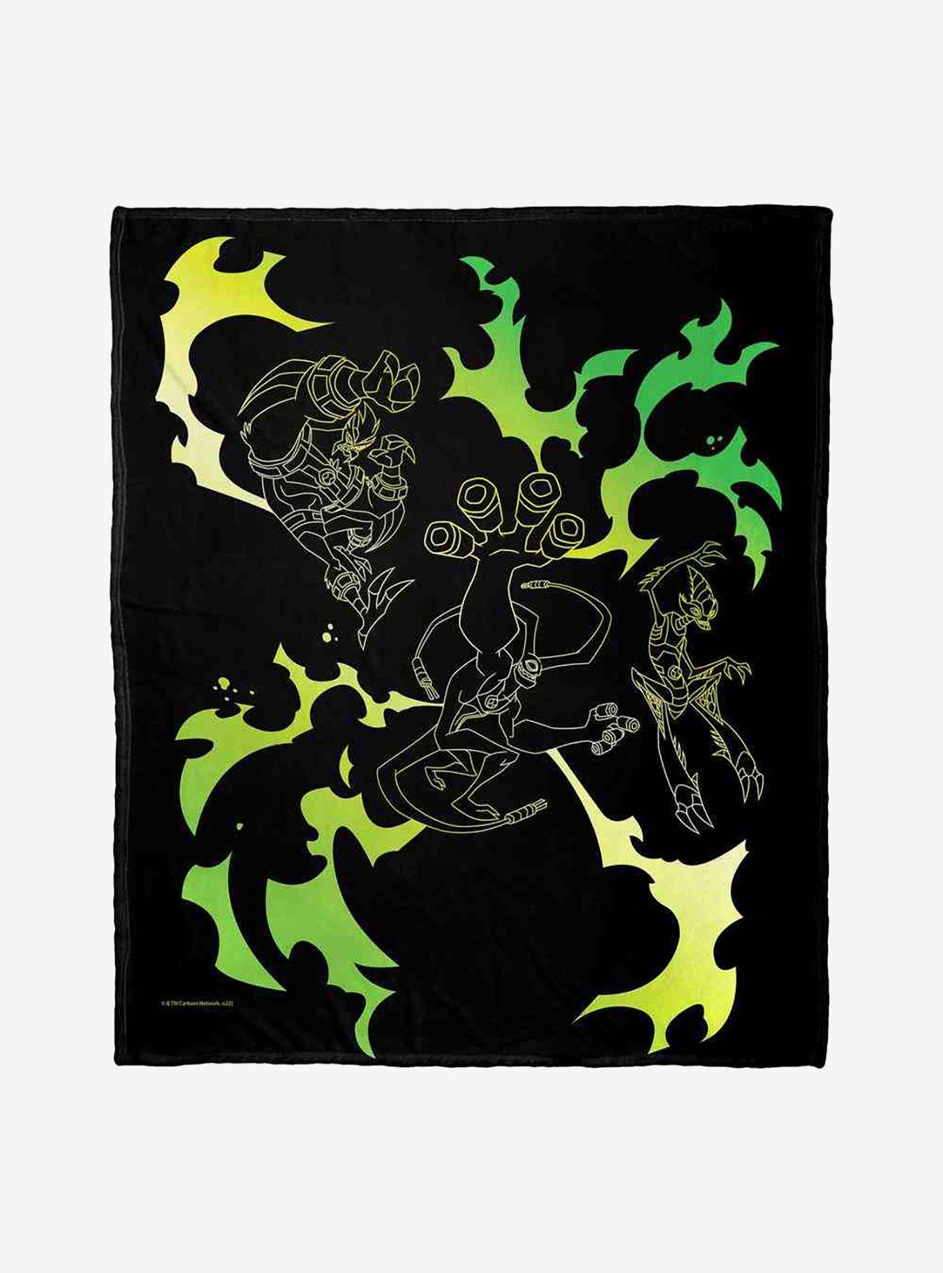 Ben 10 Aliens To The Rescue Silk Touch Throw Blanket | Hot Topic