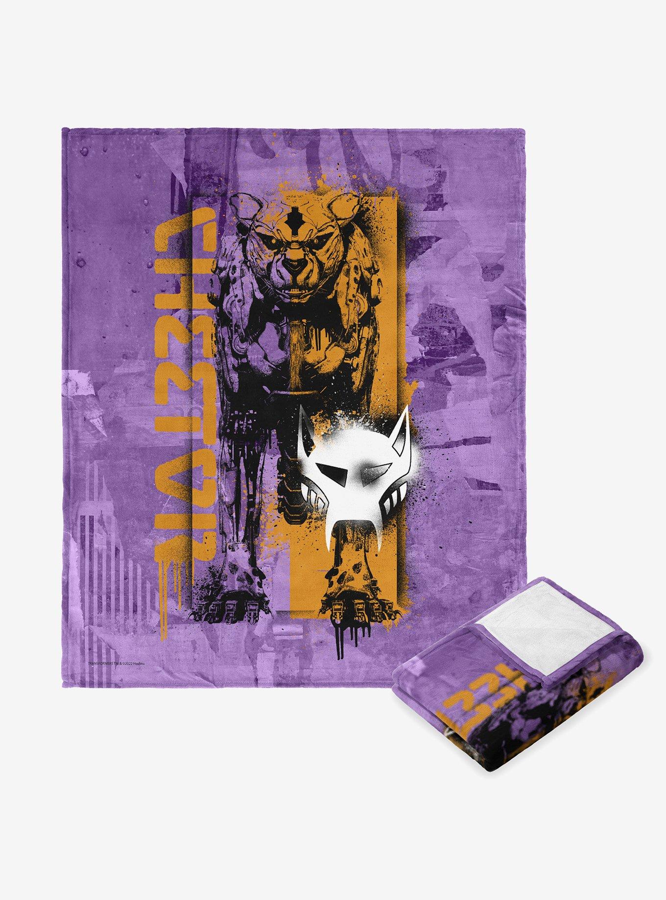 Transformers: Rise Of The Beasts Graffiti Cheetor Silk Touch Throw ...