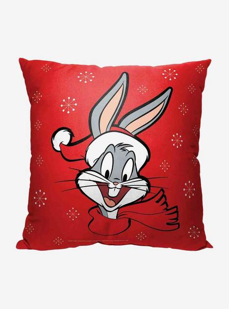 Looney Tunes Holiday Bugs Throw Pillow | Hot Topic