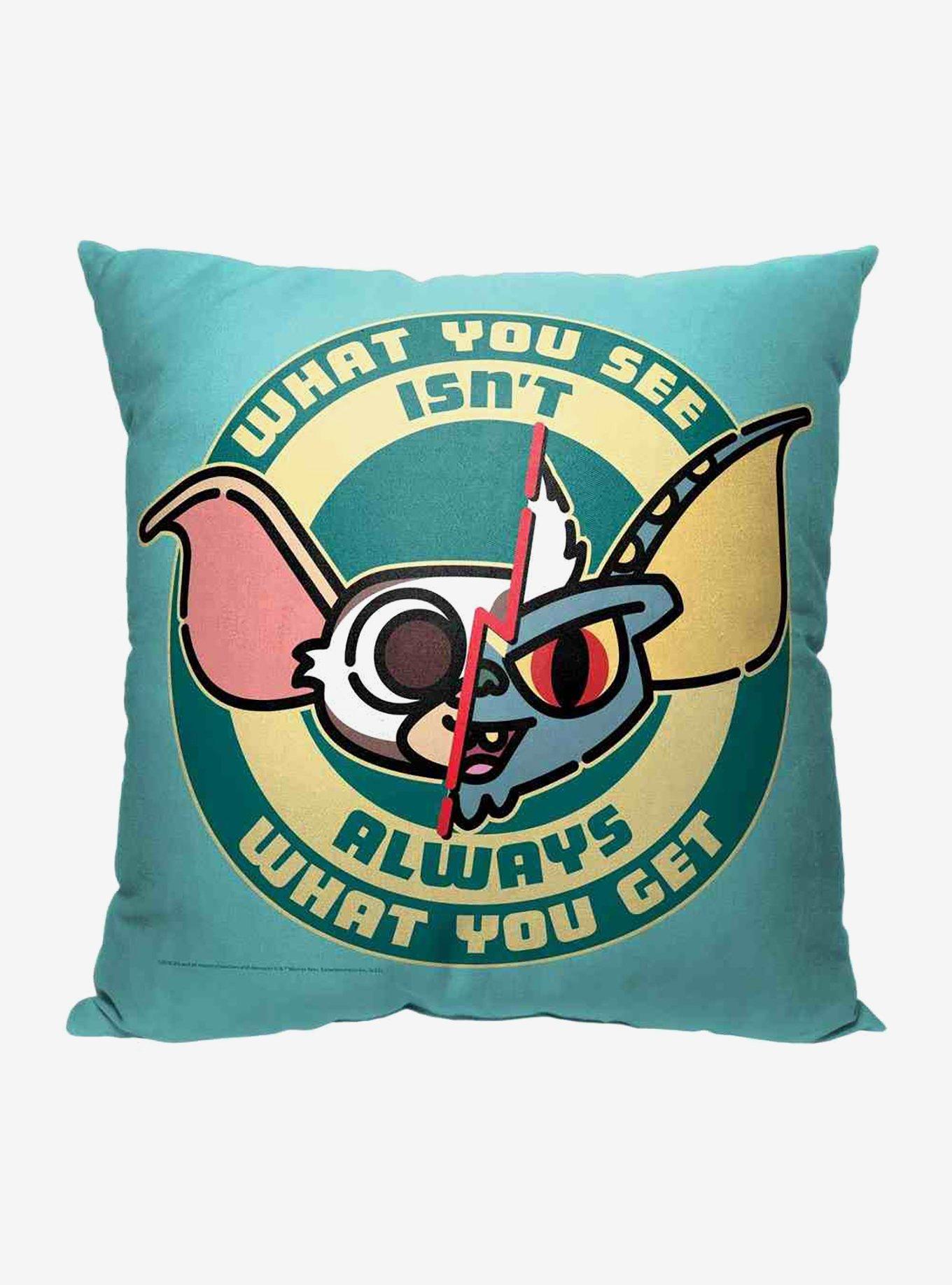 Gremlins Not What You Get Throw Pillow | Hot Topic