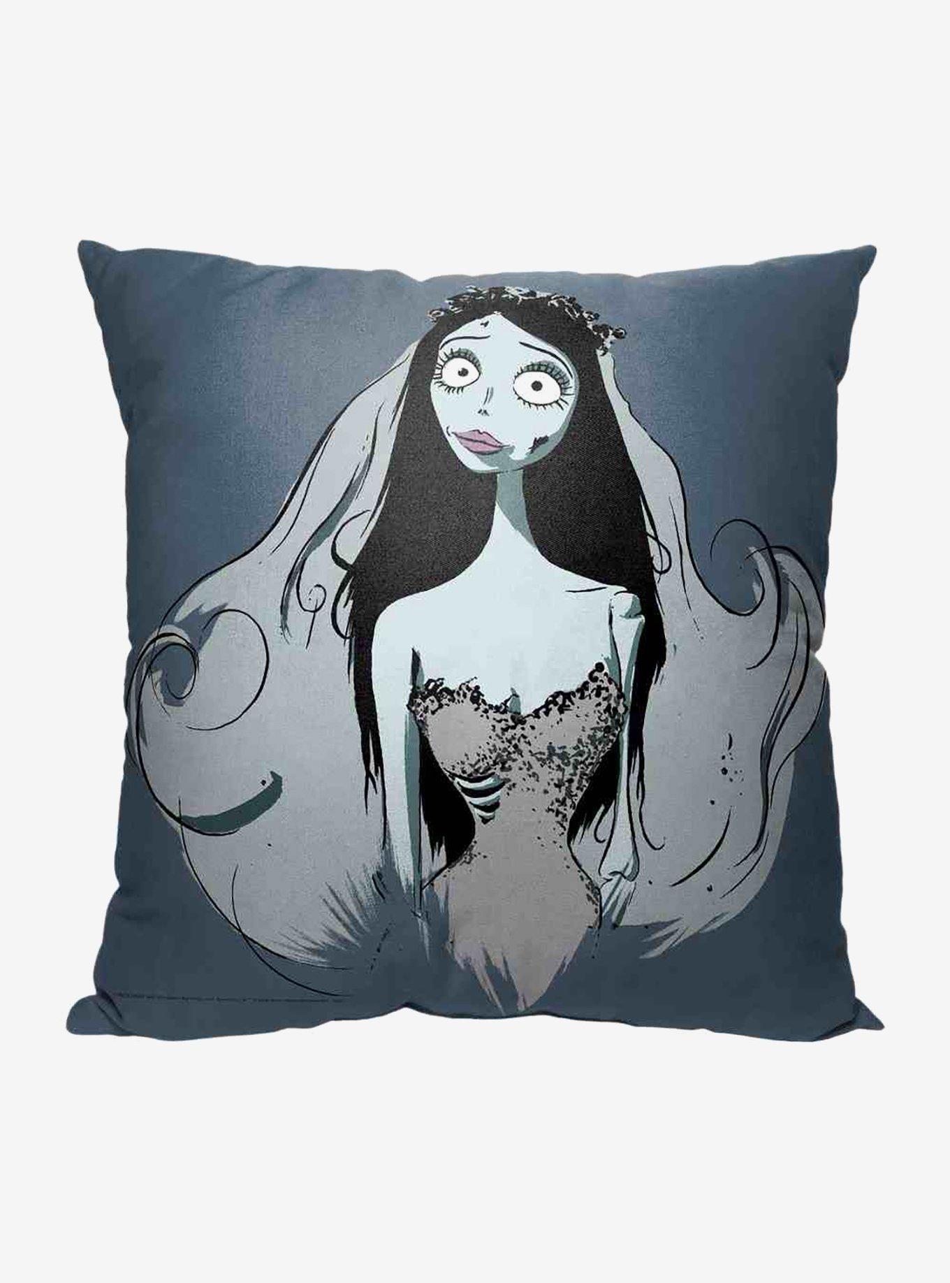 Corpse Bride Zombie Bride Throw Pillow | Hot Topic