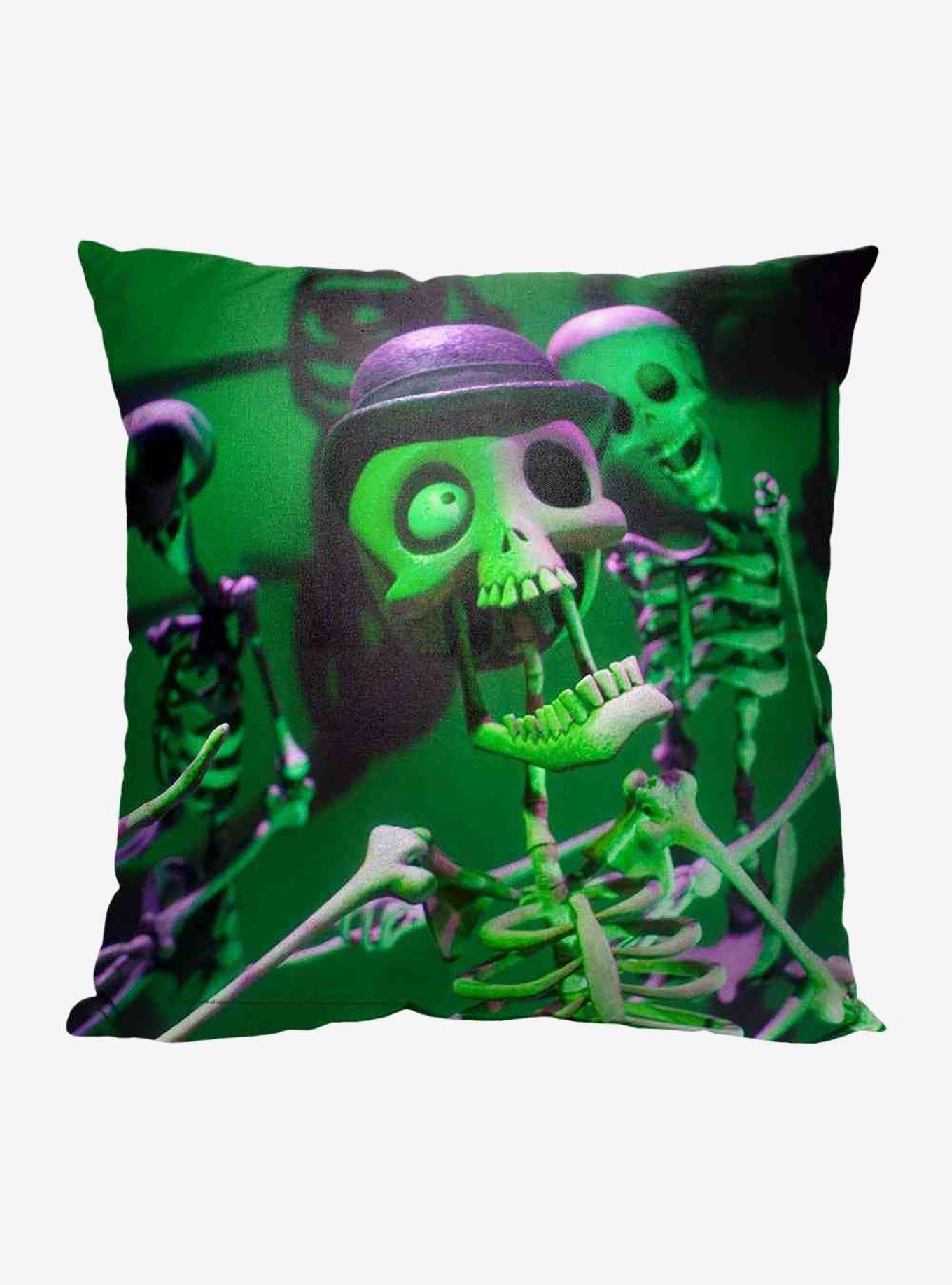 Corpse Bride Jazzy Skeletons Throw Pillow | Hot Topic
