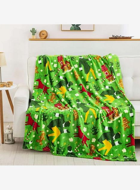 Elf Busy Elf Silk Touch Throw Blanket | Hot Topic