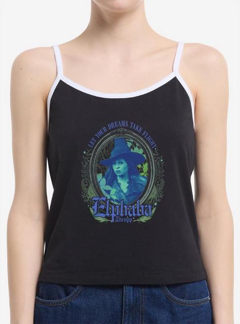 Wicked: For Good Elphaba Dreams Take Flight Womens Cami Tank Top ...