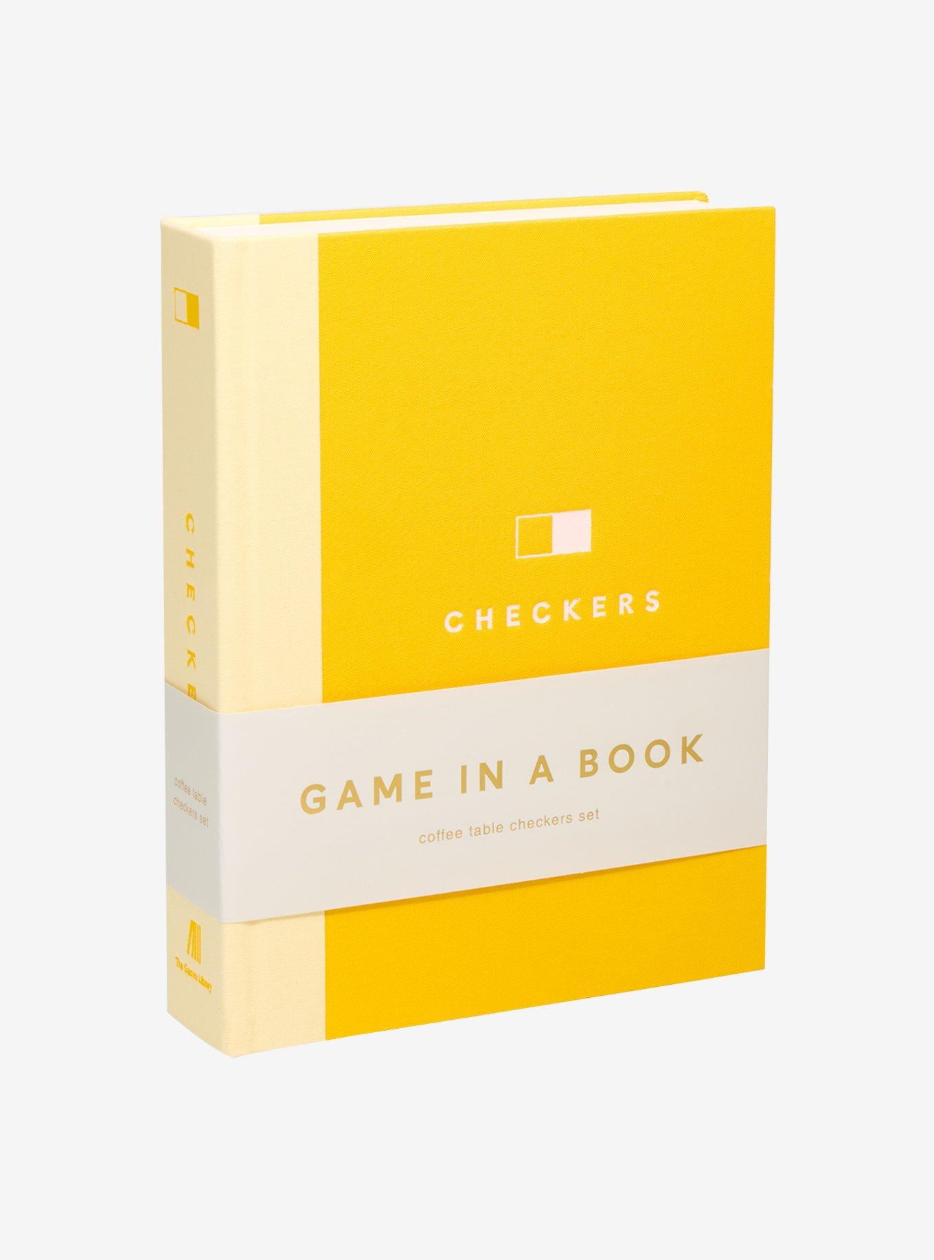 Checkers Game In A Book | Hot Topic