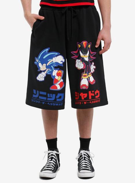 Sonic The Hedgehog Shadow & Sonic Lounge Shorts | Hot Topic