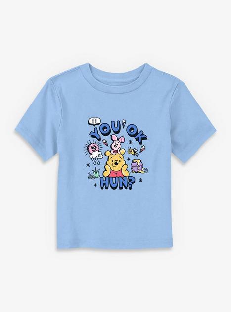 Disney Winnie The Pooh You Ok Hun Toddler T-Shirt - BLUE | BoxLunch