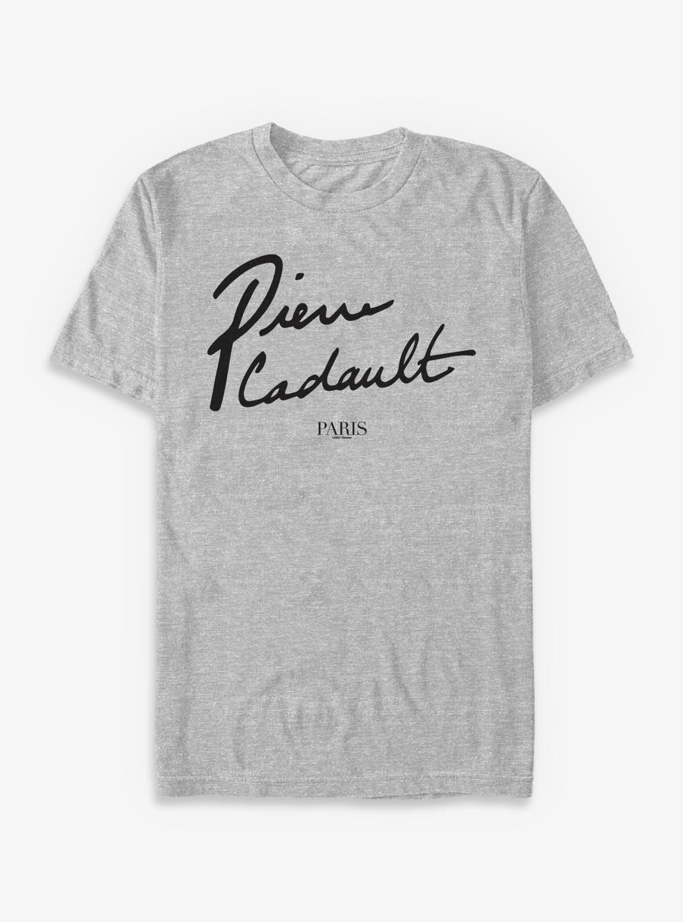 Emily In Paris Pierre Cadault Signature T-Shirt - GREY | Hot Topic